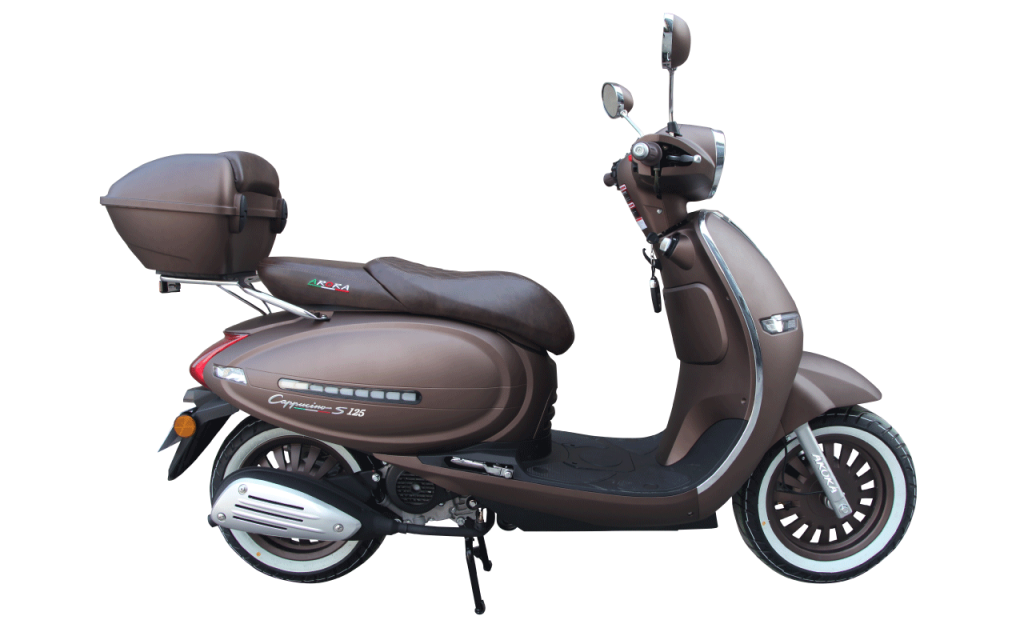 Arora Cappucino S125 Scooter Yakıt Tüketimi ve Teknik Özellikleri ...
